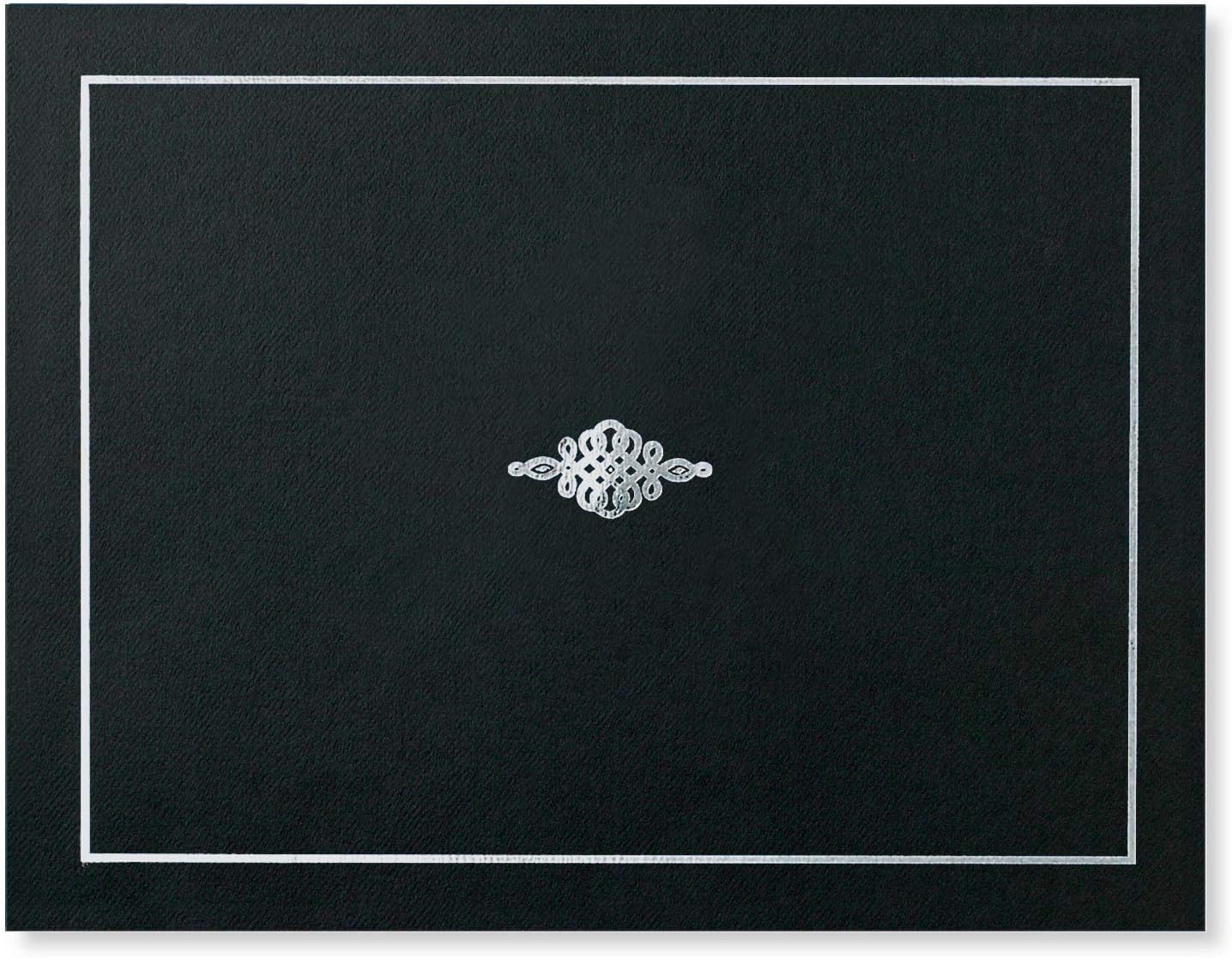 Amazon.com : PaperDirect Crest Foil-Stamped Black Certificate Jackets ...