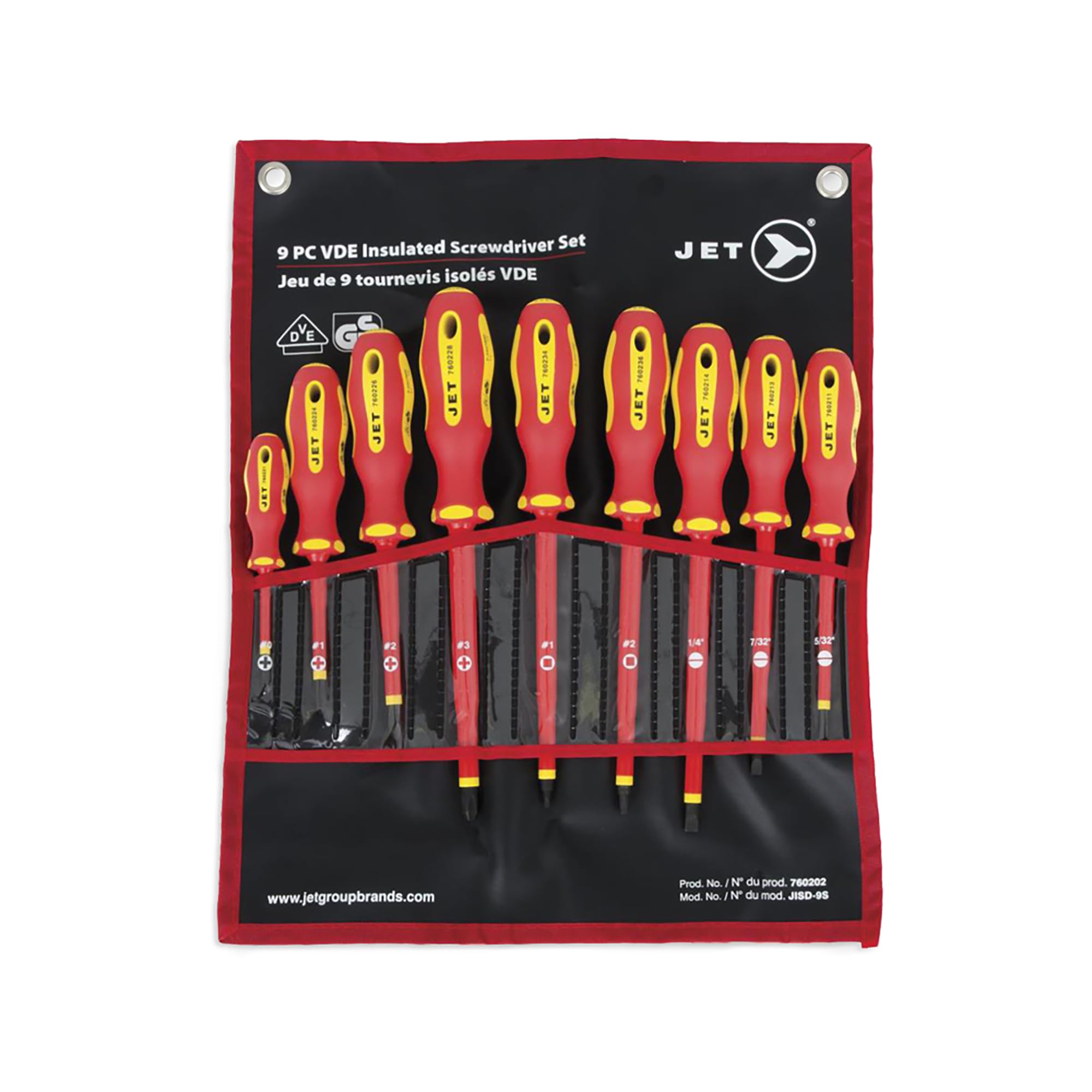 JET Insulated Screwdriver Set - VDE Certified - 9 Pieces : Amazon.ca ...