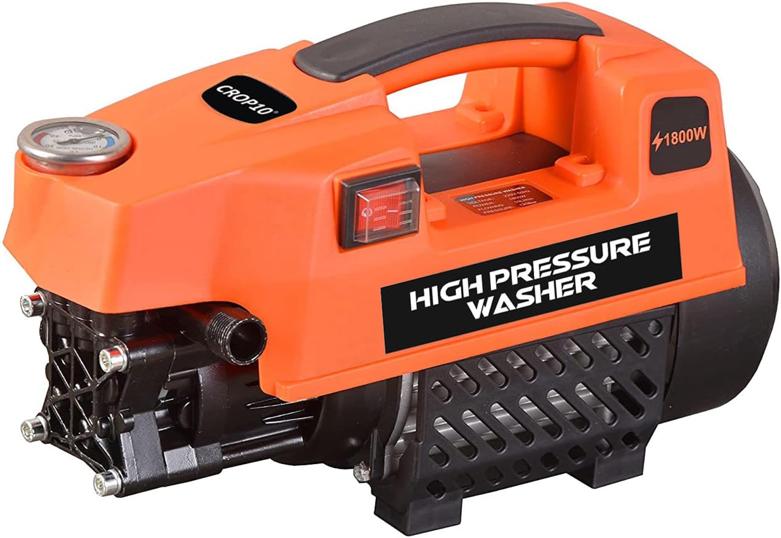 Crop10 CCW-03 High Pressure Car Washer Machine 1800 Watts and Pressure ...
