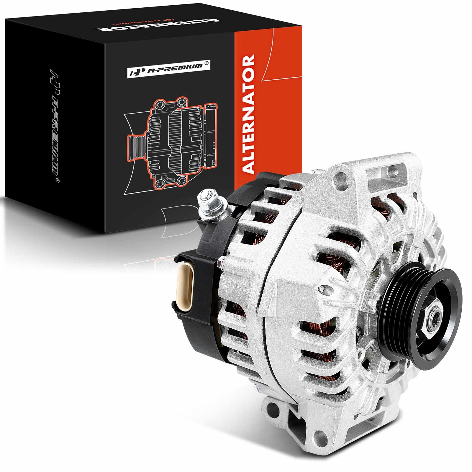 A-Premium Alternator Compatible with Pontiac G6 2006-2008, Grand Am ...