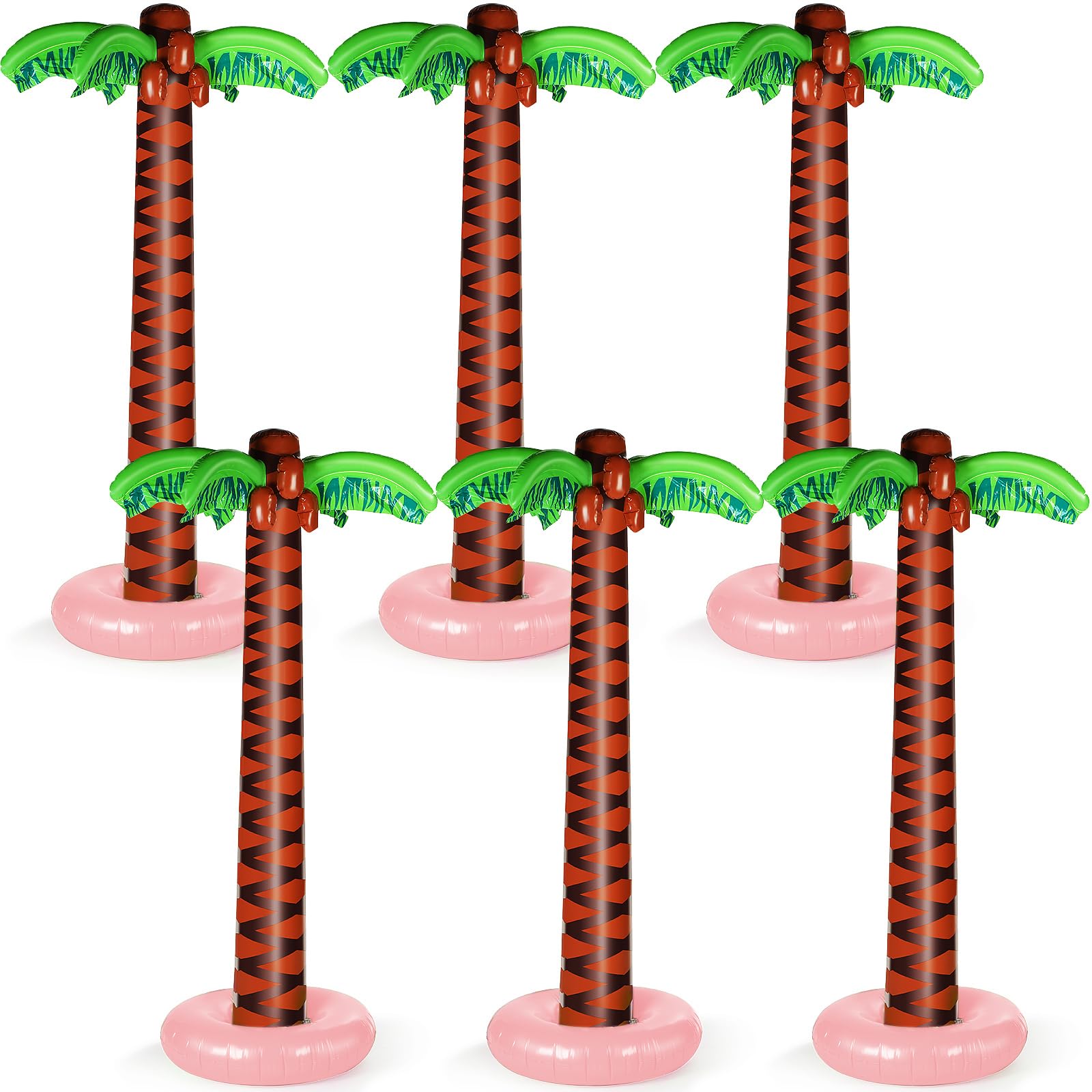 Snapklik.com : Talltalk 6 Pcs Inflatable Palm Trees Blow Up 5.5 Ft Palm ...