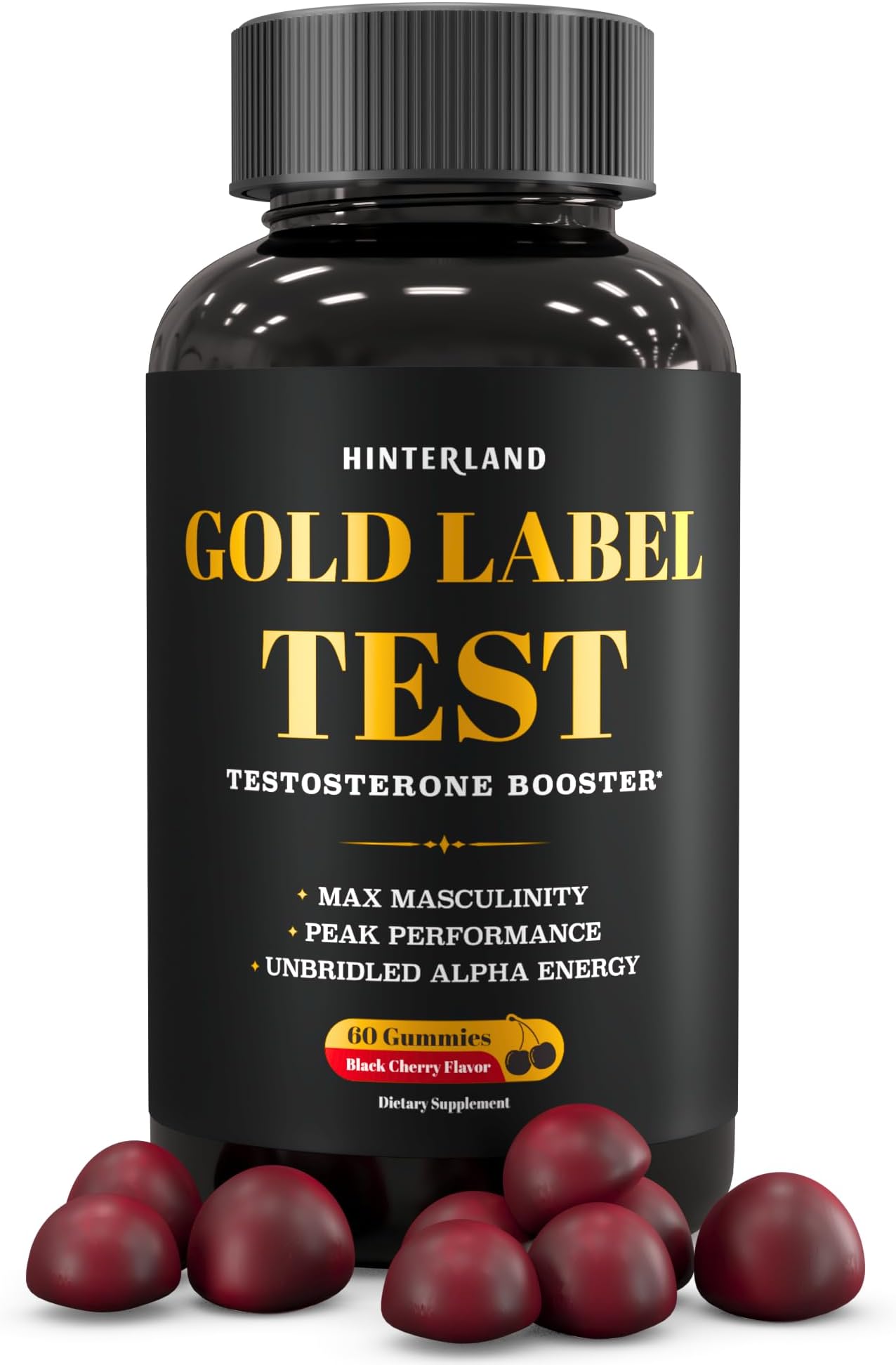 Amazon.com: Gold Label Testosterone Booster Gummies with Tongkat Ali ...