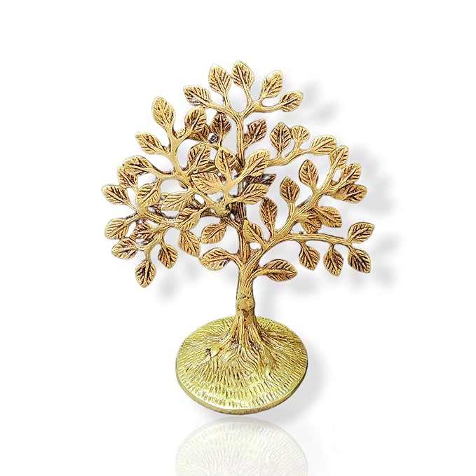 Buy YRK Brass Kalpavriksha Tree of Life Vastu Remedies for Home and ...