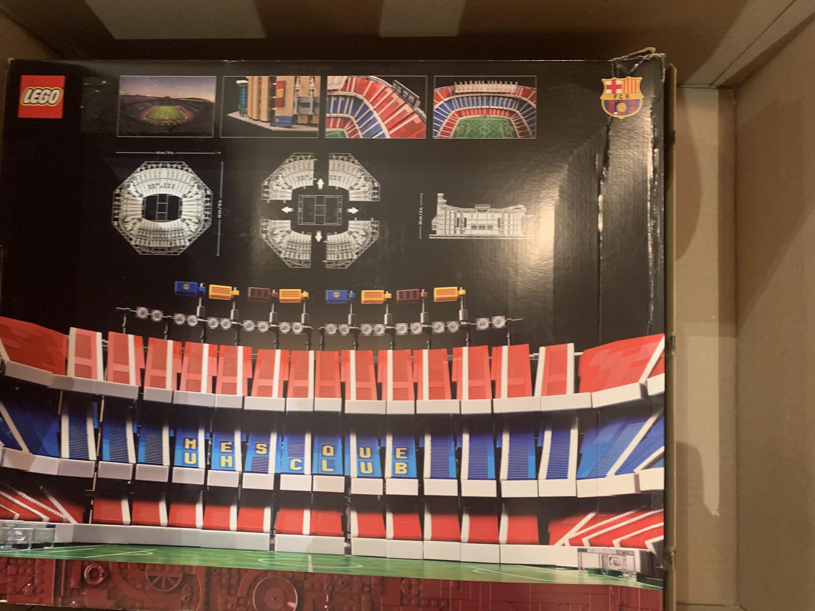 $19/mo - Finance LEGO Icons Camp NOU – FC Barcelona Soccer Stadium ...