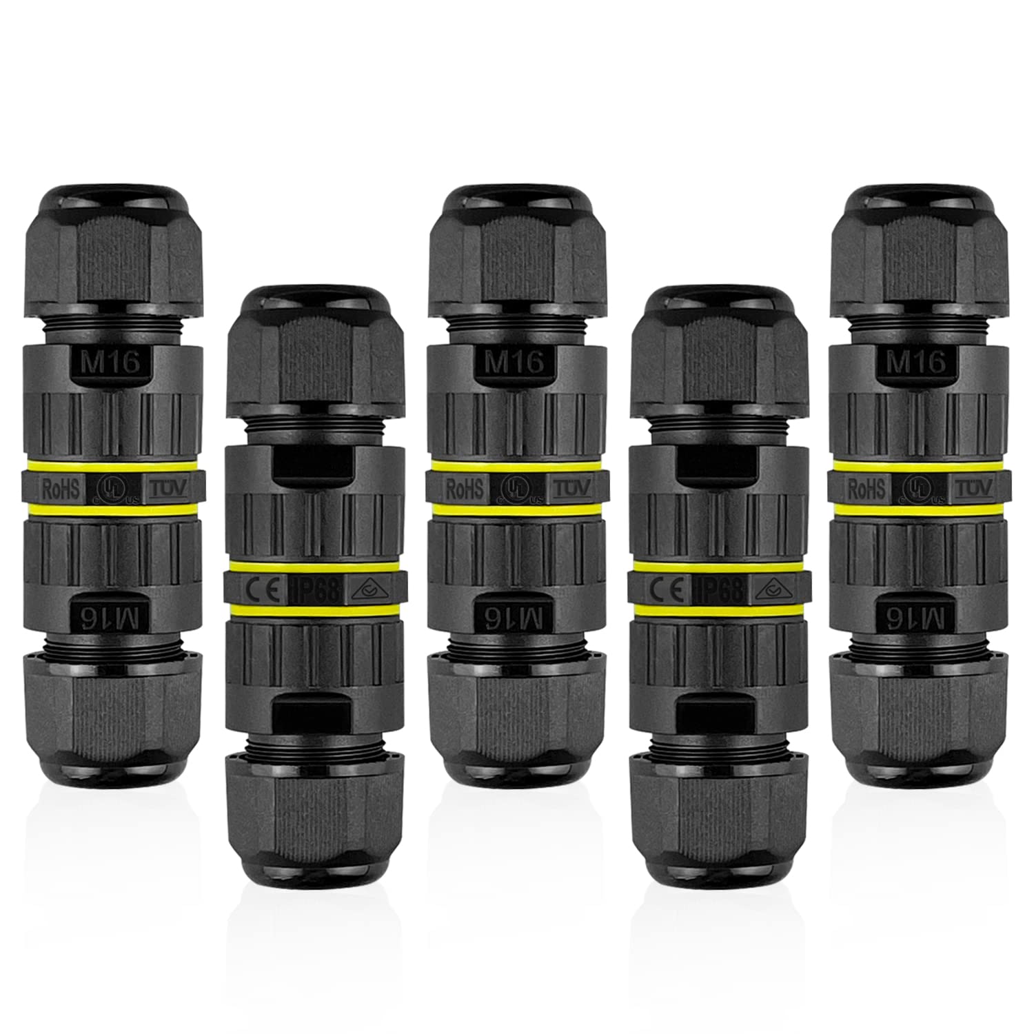 Snapklik.com : Iwillink 2 Way 3 Pin Junction Box IP68 Outdoor ...