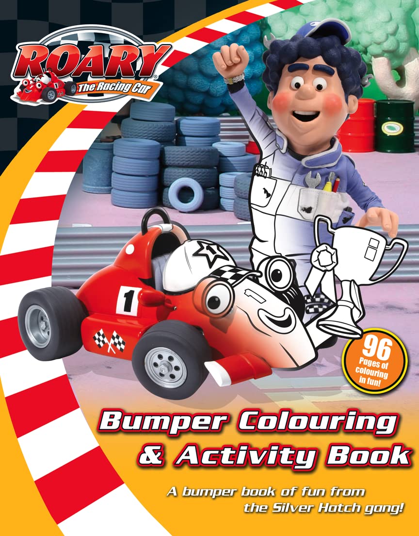 Bumper Colouring and Activity Book (Roary the Racing Car): Amazon.co.uk ...