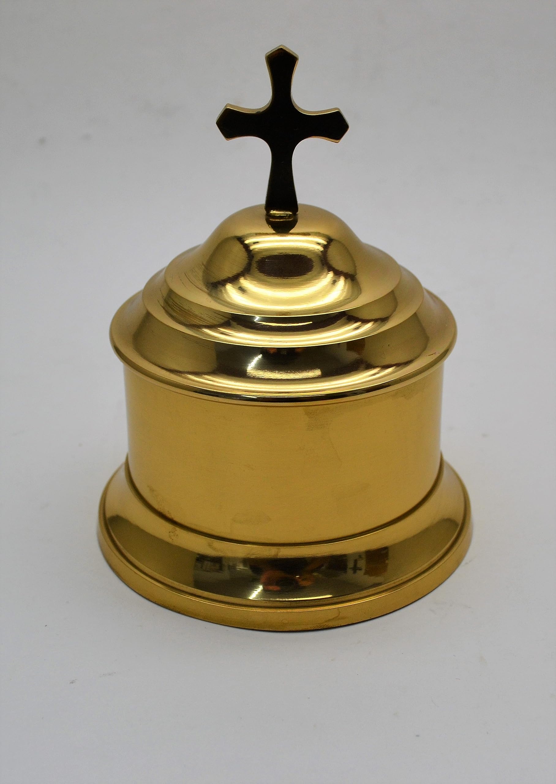 Amazon.com: Traditional Host Box, Luna Holder, Pyx, Eucharist Box for ...