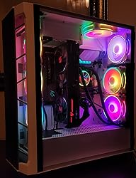 Amazon.com: Cooler Master MasterFan MF120 Halo White Fan, Duo-Ring ARGB ...