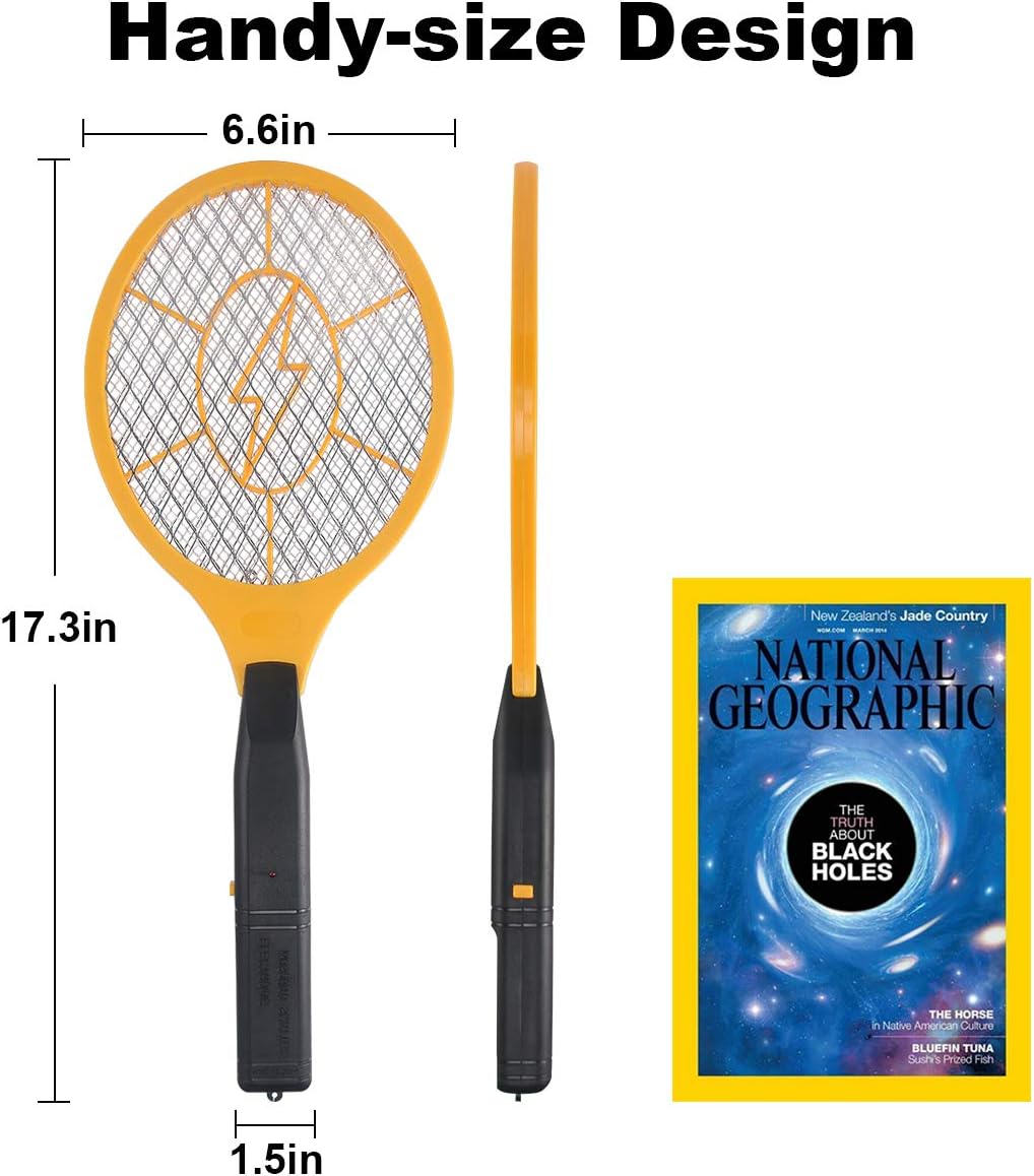 Matamoscas eléctrico para matamoscas Zap, paquete de 2 y matamosquitos ...