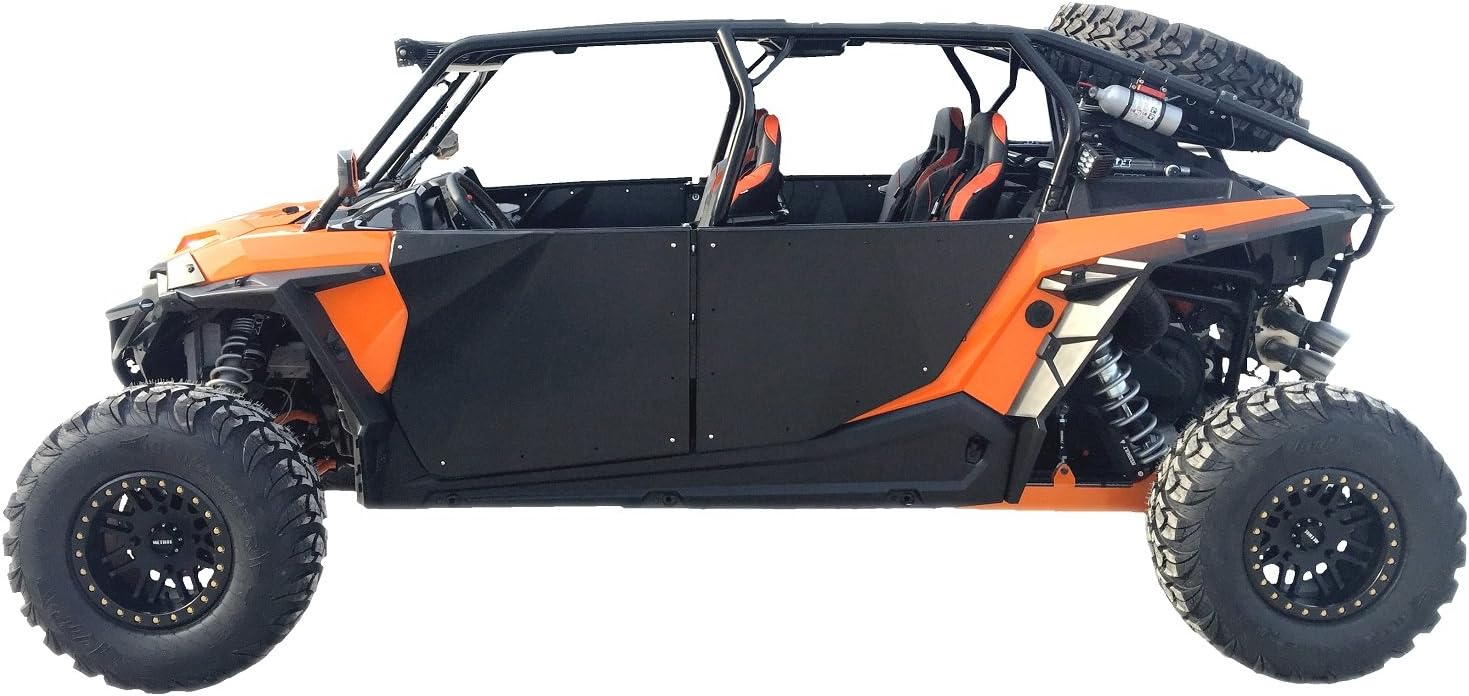 Buy TMW OFF-ROAD Black Sidewinder Doors Polaris RZR XP4 1000 / Turbo ...