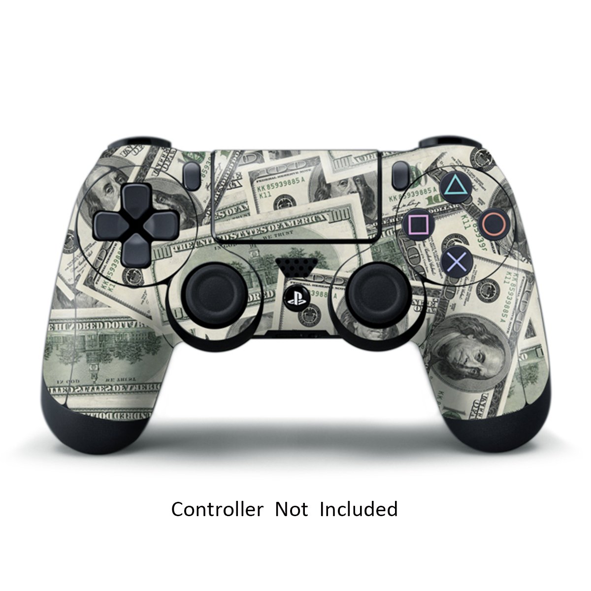 Amazon.com: GameXcel Skins Compatible with PS4 Controller - Stickers ...