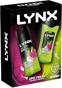 Lynx Epic Fresh 2pcs Gift Set For Men Bodywash & Bodyspray Duo Gifts ...