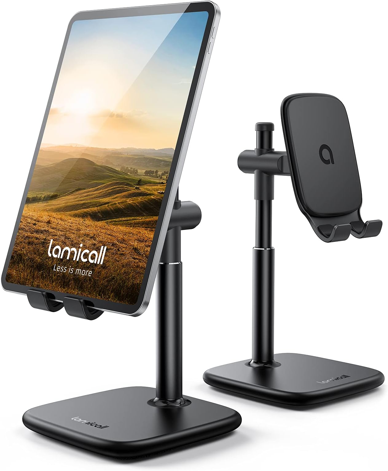 Tablet Stand Adjustable, Lamicall Tablet Stand : Desktop Stand Holder ...
