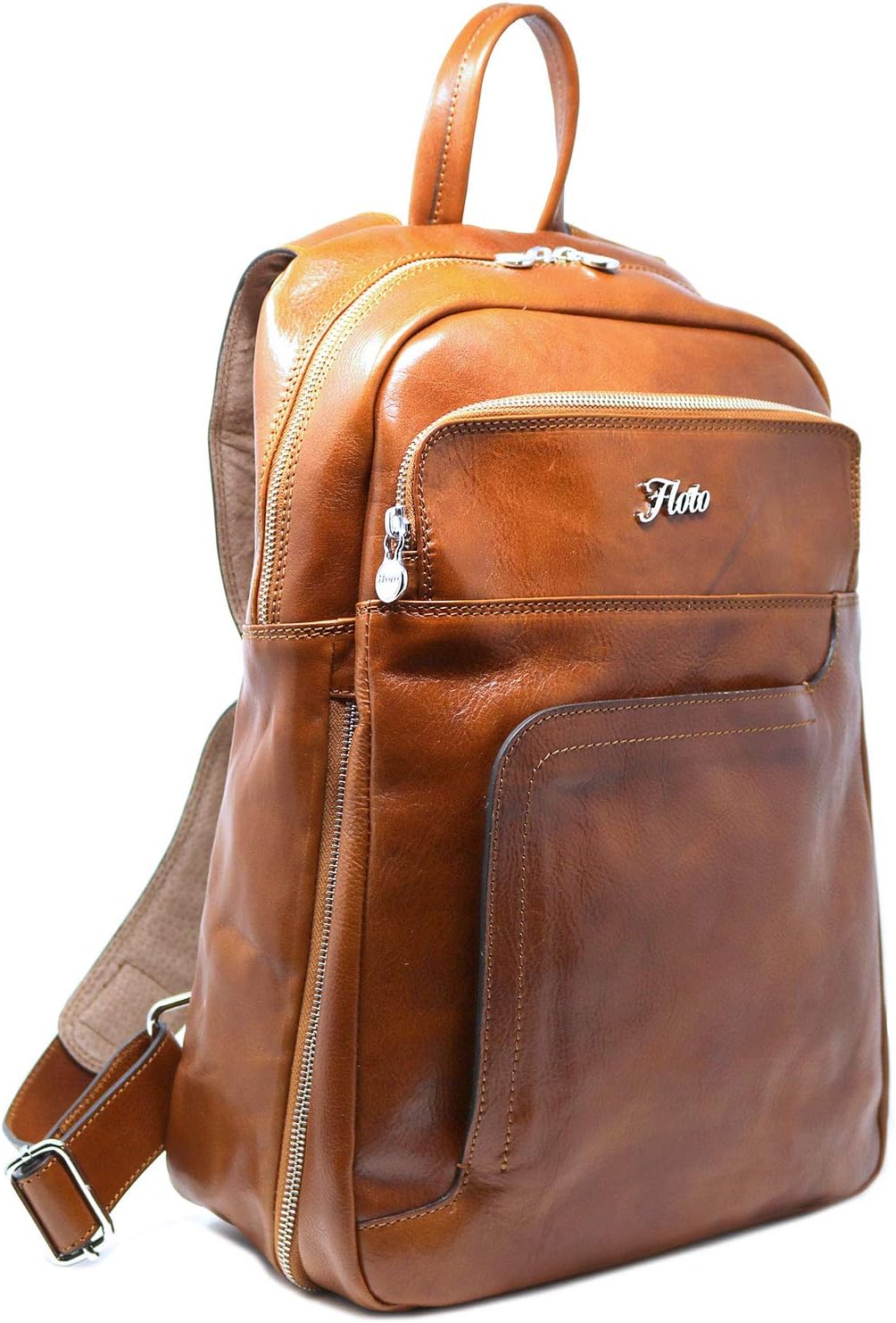 Amazon.com: Floto Leather Backpack with 2 Laptop Compartments : Electronics