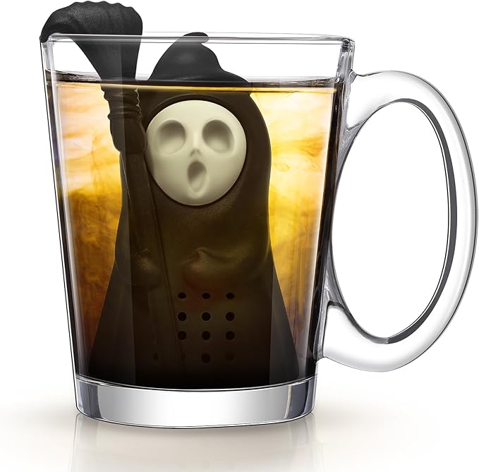 Amazon.com: Suclain 1 Pcs Ghost Tea Infuser Creative Skull Shaped ...