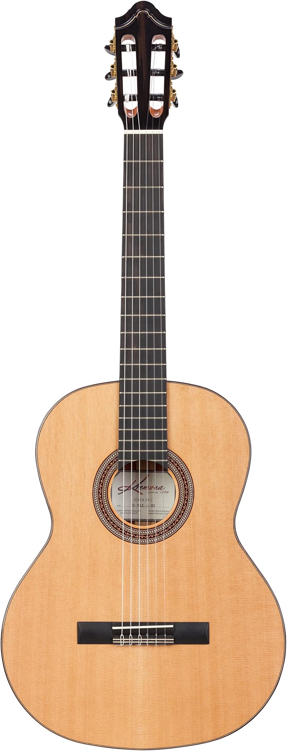 Amazon.com: Kremona Solea – All-Solid Classical Guitar – Handmade in ...