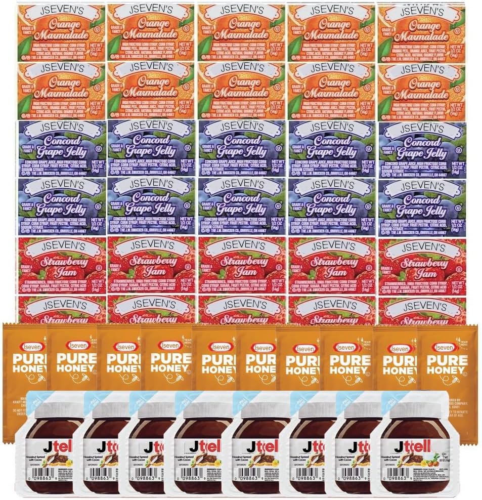 Amazon.com: Bonne Maman Assorted Mini Jams - Strawberry, Apricot ...