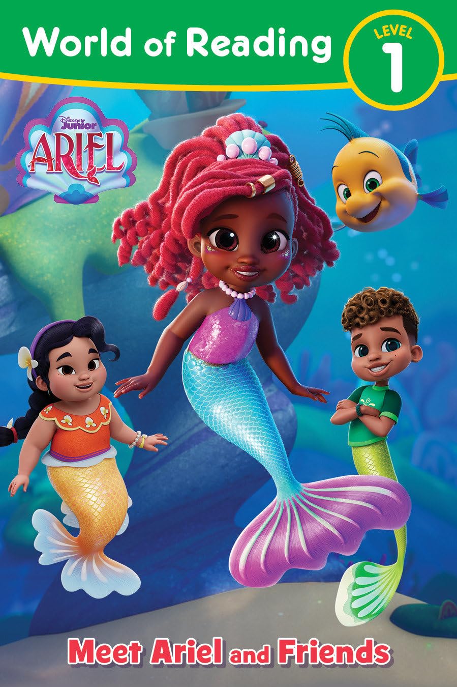 Amazon.com: World of Reading: Disney Junior Ariel: Meet Ariel and ...