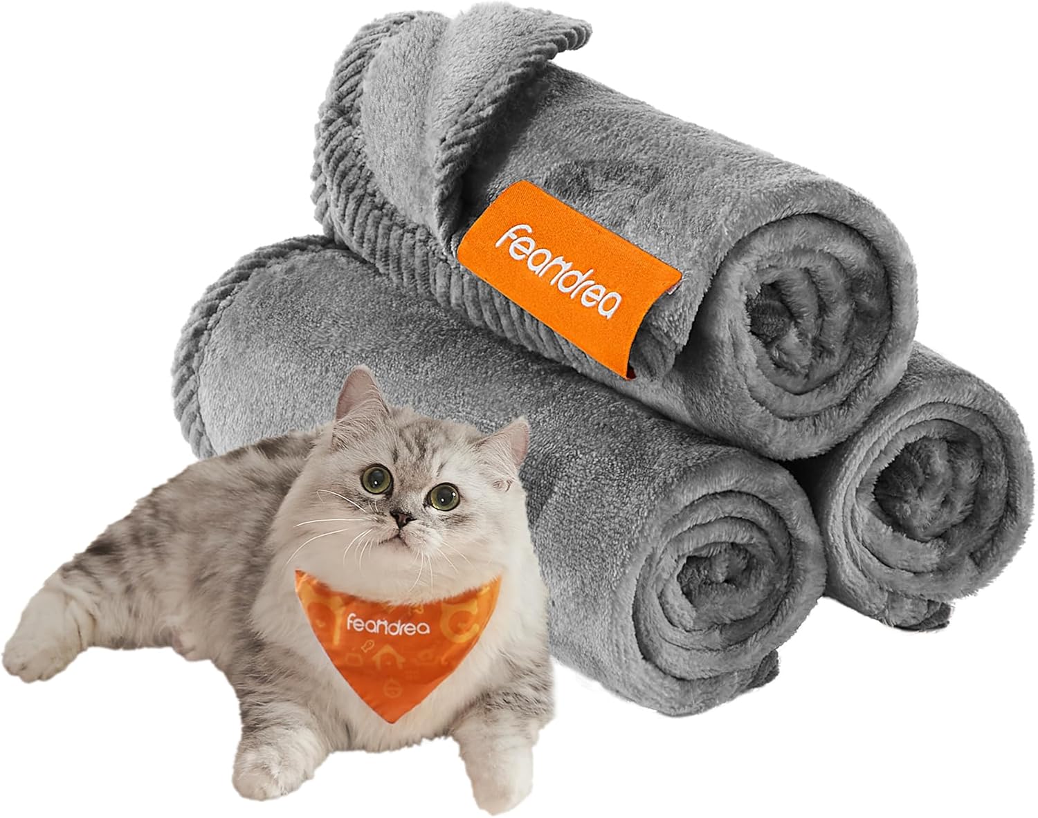 Feandrea Pet Blankets, 3-Pack Cat Blankets Washable, XS, 60 x 40 cm ...