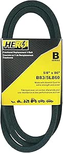 Amazon.com : HERO® 5/8 inch x 86 inch Aramid Kevlar Lawn Mower Belt ...
