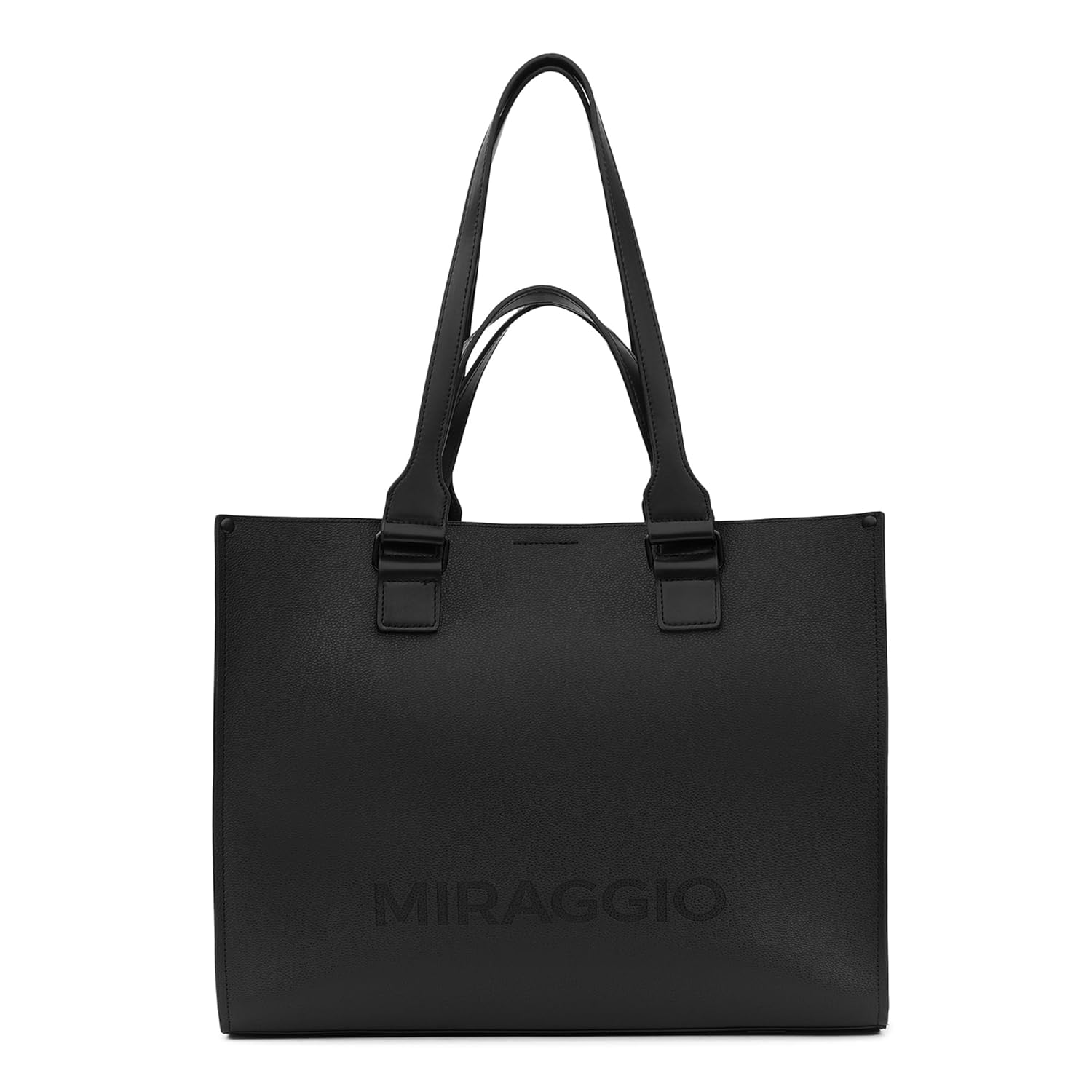 Buy Miraggio Skye Oversized Solid Tote Bag for Women (Black) at Amazon.in