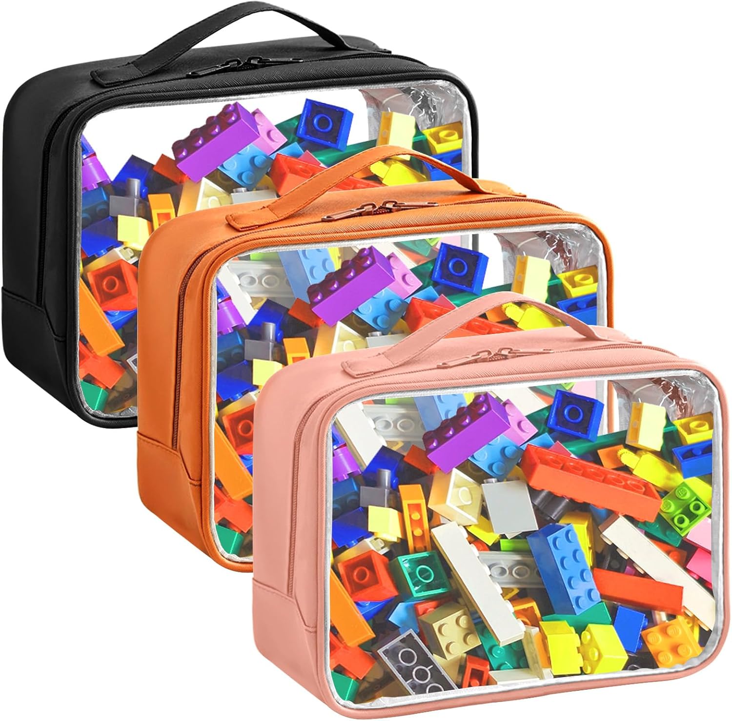 Amazon.com: Hlimior 3 Pack Extra Large Toy Storage Bags Compatible with ...