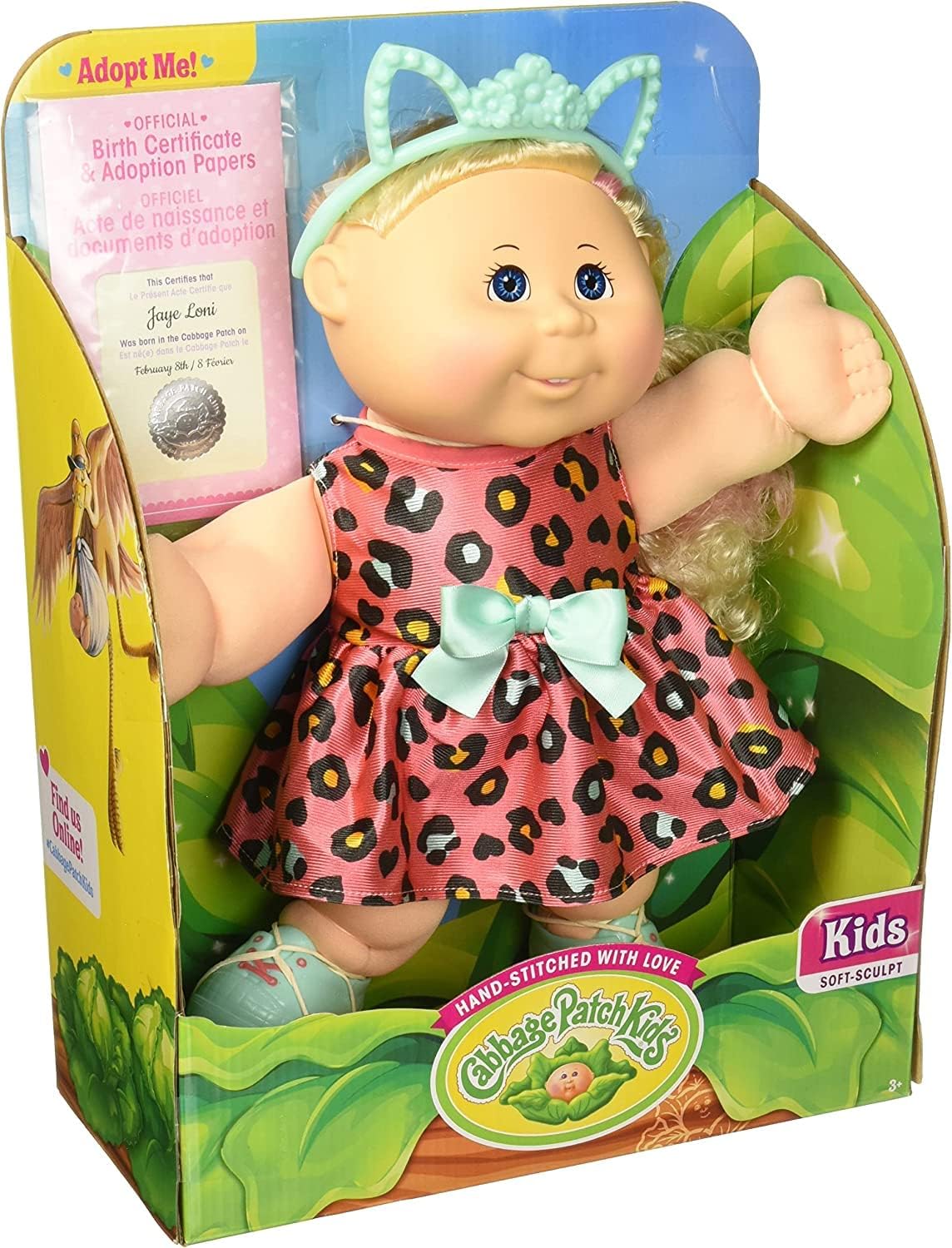 Cabbage Patch Kids Kitty Girl de 35 cm : Amazon.com.mx: Juguetes y Juegos