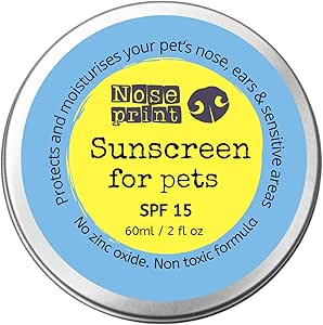 Noseprint SPF 15 or SPF 30 Sun Protection Balm For Pets 60 ML in Tin ...