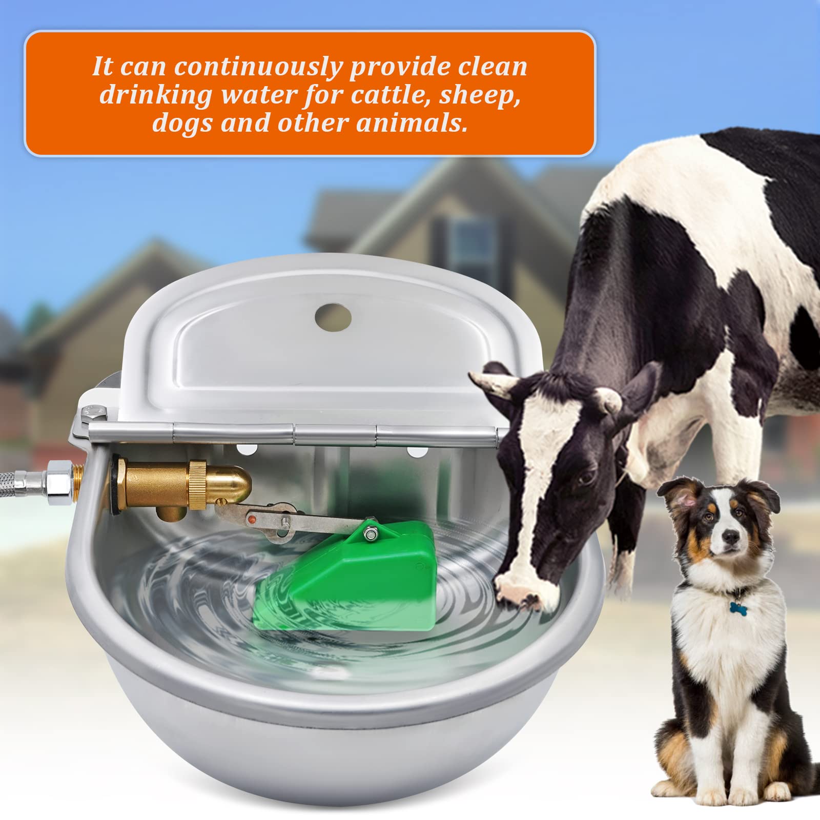Snapklik.com : Automatic Water Dispenser For Dogs,25L Outdoor Dog ...