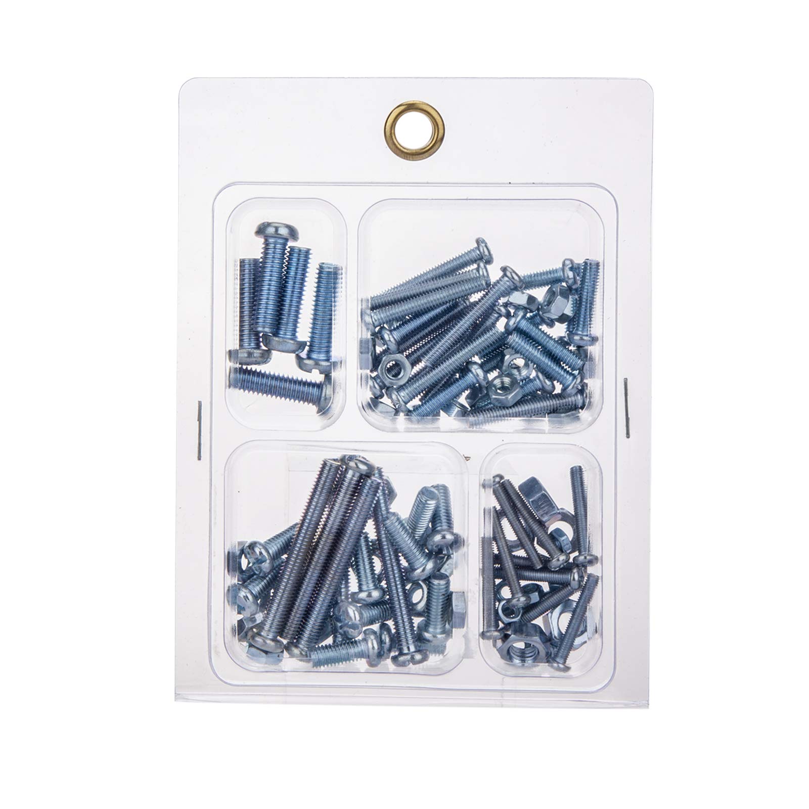 Snapklik.com : Maexxna 100pcs Nut & Bolt Assortment Sets, Metric ...