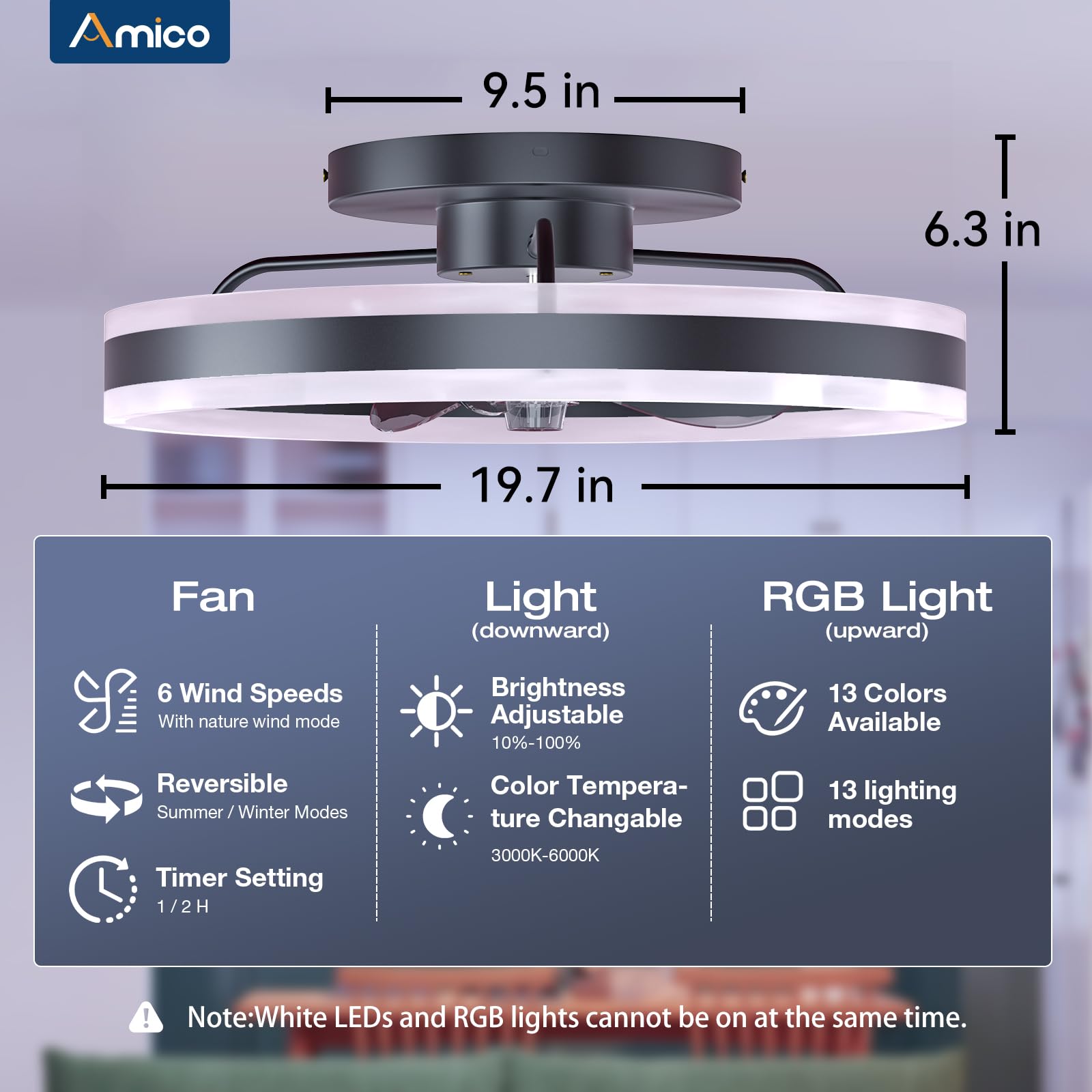 Snapklik.com : Amico Ceiling Fans
