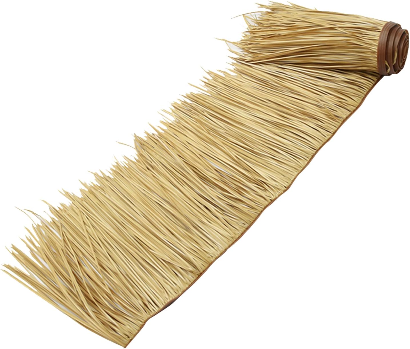 Amazon.com: Palm Thatch Roll Palm Thatch Plastic PE Straw Roof Thatch ...