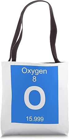 Amazon.com: Oxygen Element Costume Periodic Table Chemistry Fun Tote ...