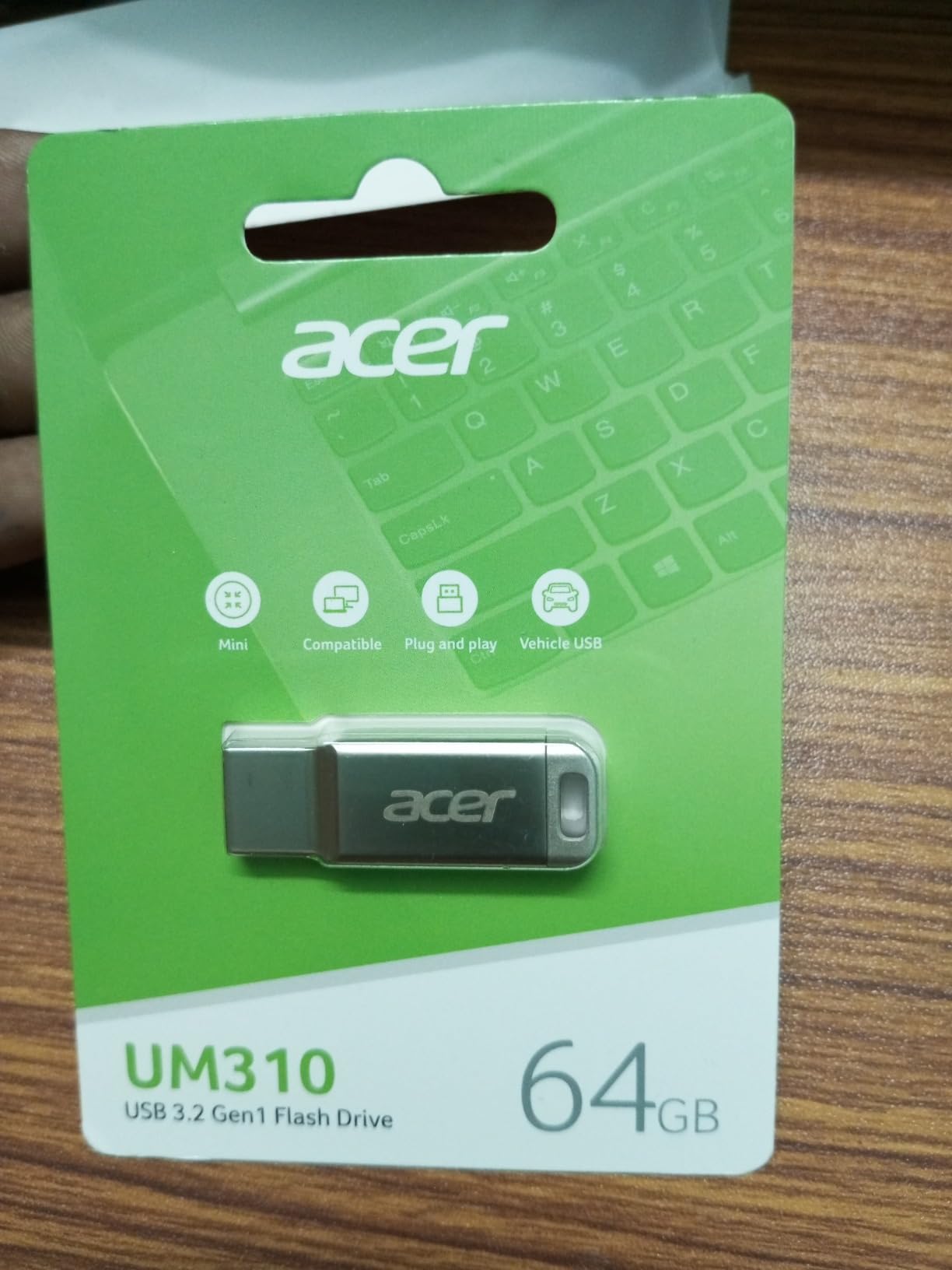Acer USB 3.2 Gen 1 UM310 64 GB Pen Drive : Amazon.in: Electronics