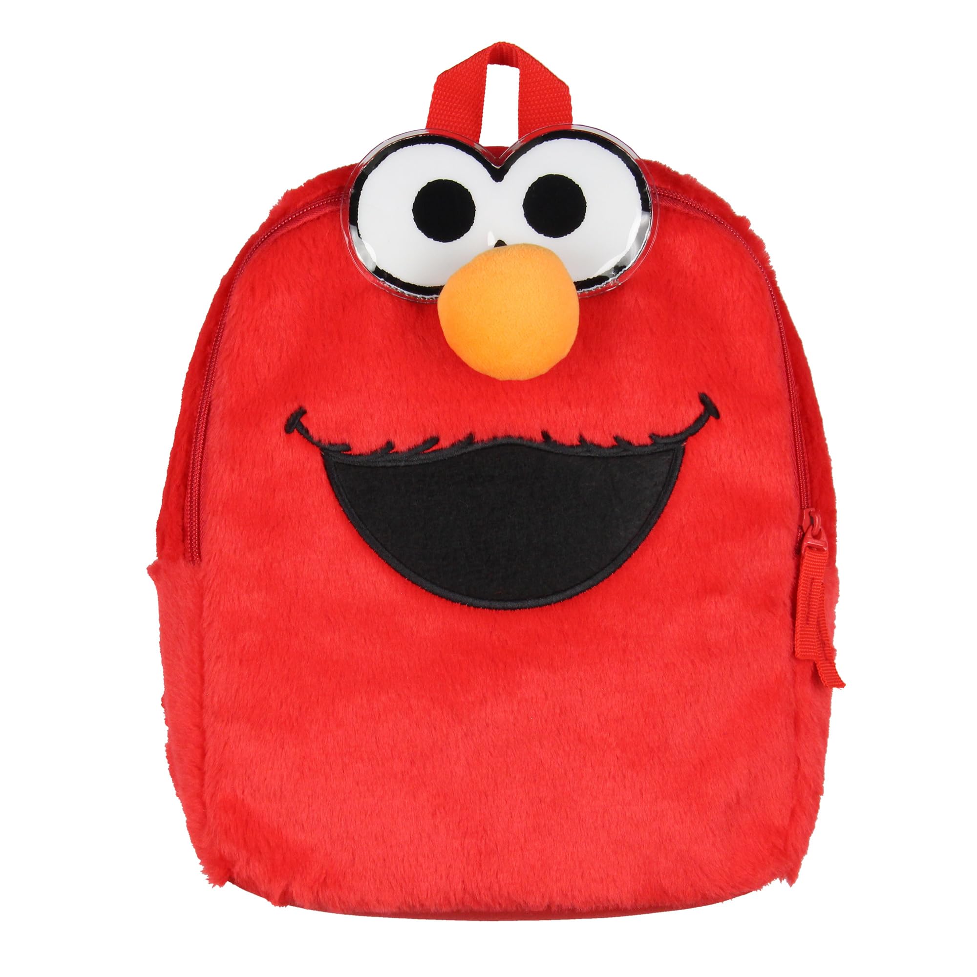 Snapklik.com : Sesame Street Plush Furry Elmo Smile Face 12 Inch ...
