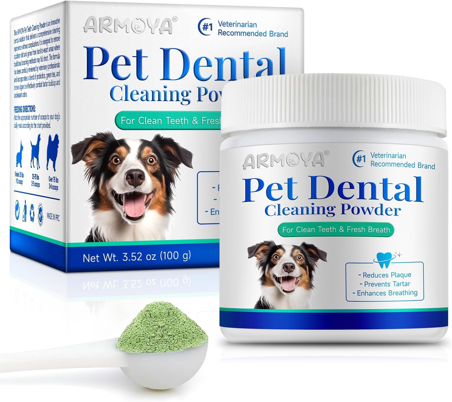 Amazon.com: Teeth Cleaning Dental Powder for Dogs, Powder for Pets, Dog ...