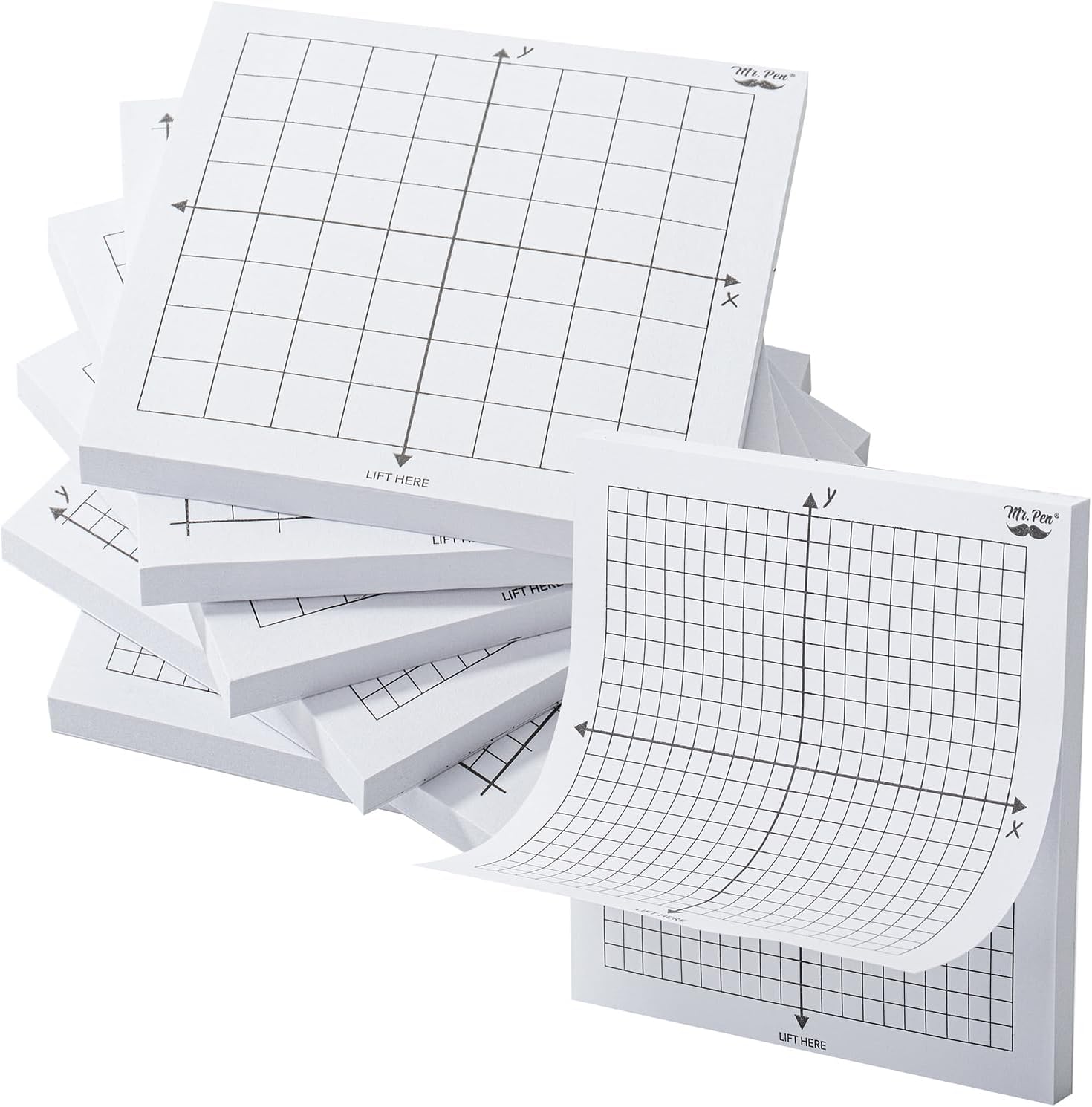 Amazon.com : MiniPLOTs adhesive backed Graph Paper for Algebra: Five ...