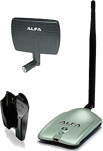 Amazon.com: ALFA AWUS036NH – 2000 mW 2 W 802.11 g/n alta ganancia USB ...