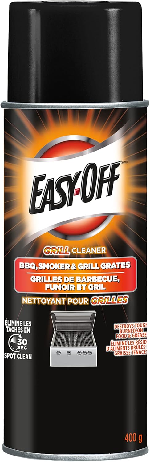 Easy Off BBQ Grill Cleaner - Aerosol 400 g : Amazon.ca: Health ...