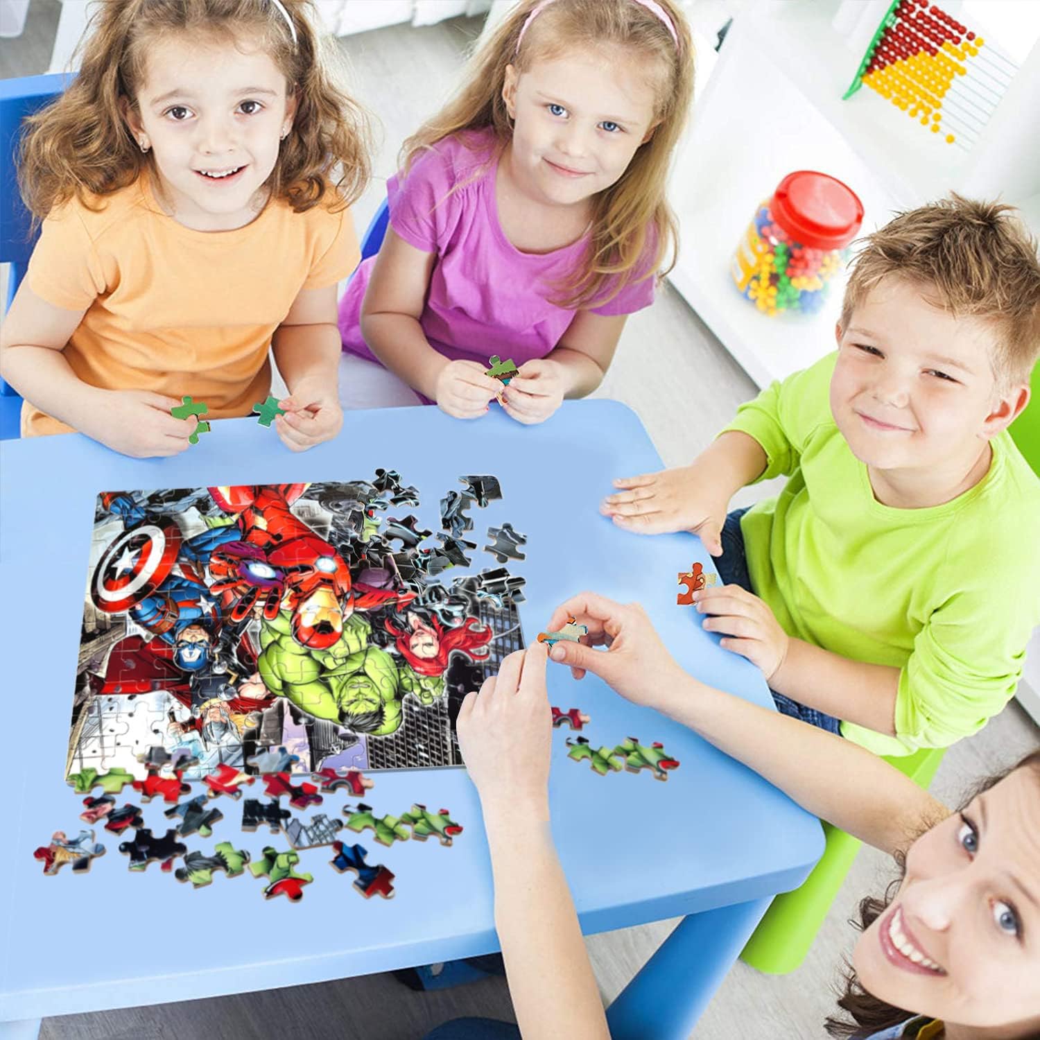 Snapklik.com : Puzzles For Kids Ages 4-8,100 Piece Puzzles For Kids In ...