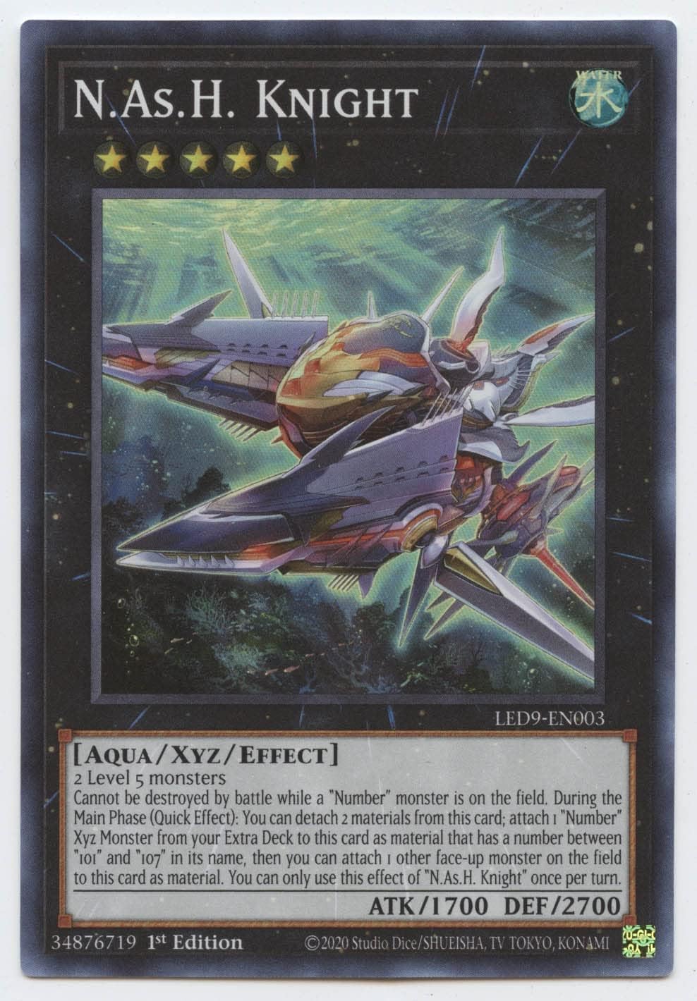 Amazon.com: N.As.H. Knight - LED9-EN003 - Super Rare - 1st Edition ...