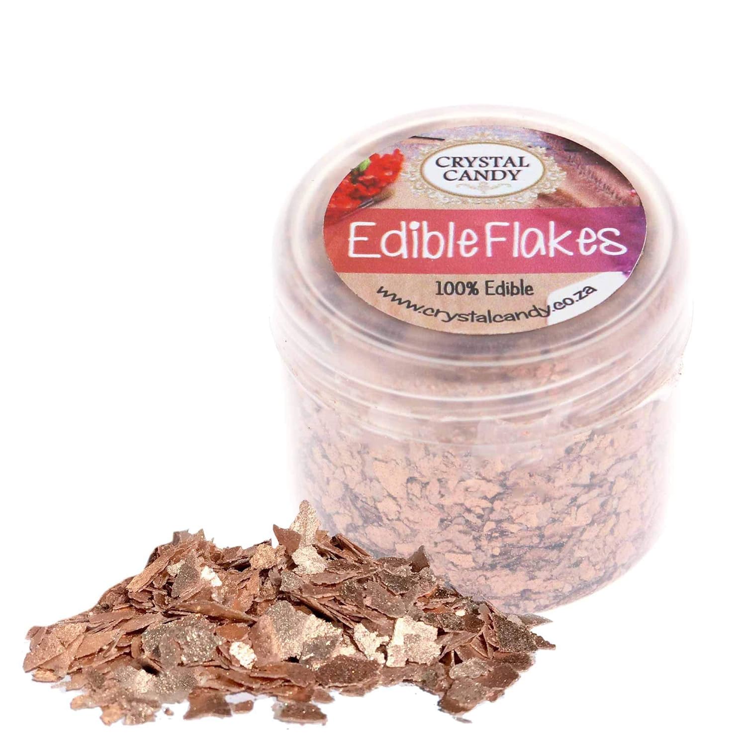 Amazon.com: Crystal Candy Edible Flakes – 6g Edible Flakes for Cakes ...