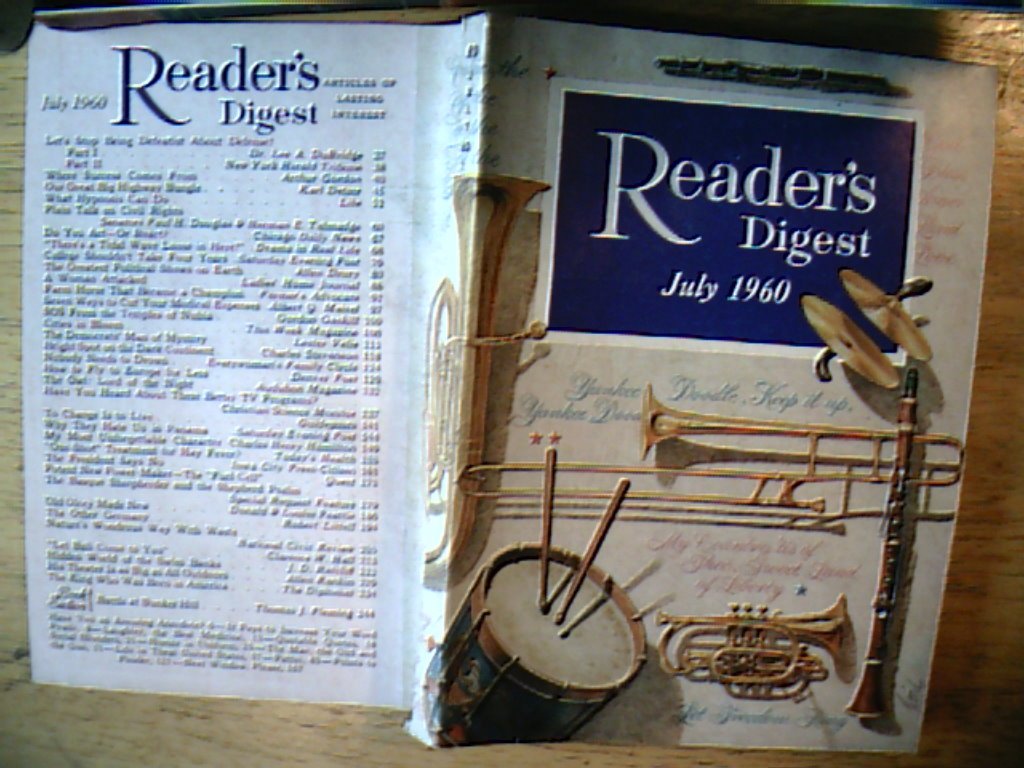 Reader's Digest Magazine, July 1960: RD: Amazon.com: Books