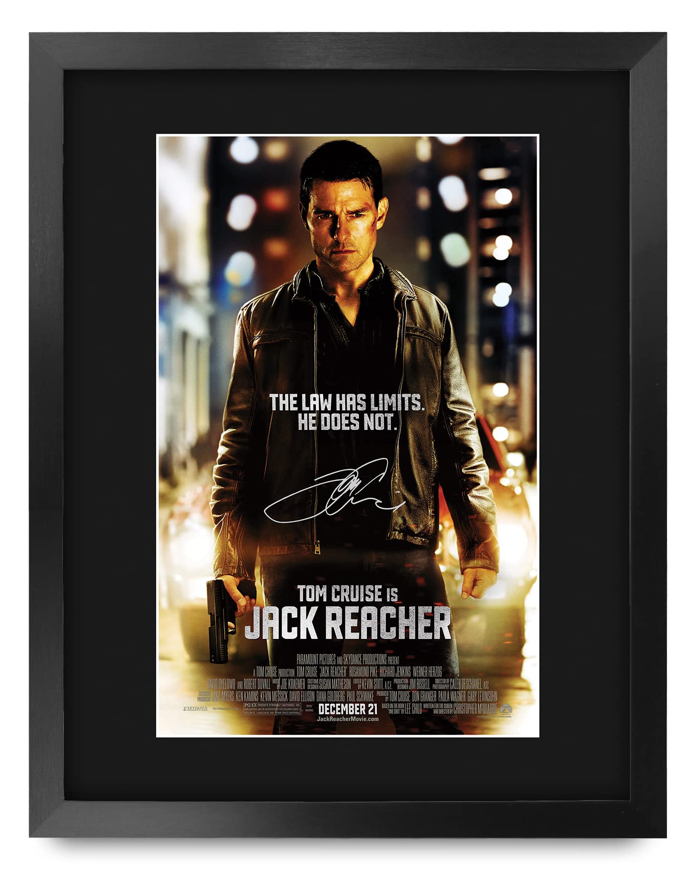 Tom Cruise Jack Reacher Poster