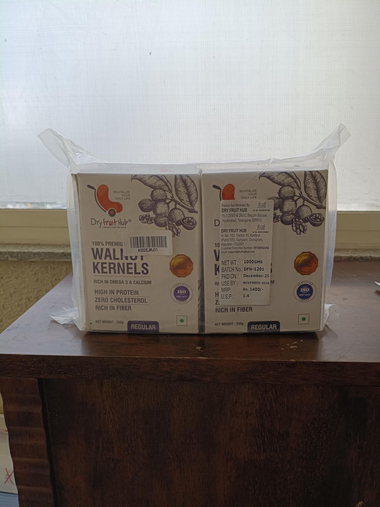 DAILY NUTS Kashmiri Walnuts 1kg Without Shell | Fresh Cracked Walnut ...