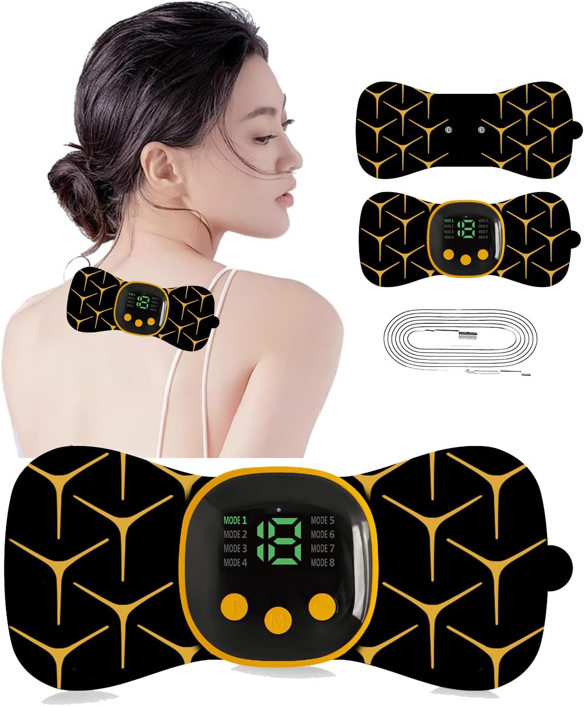 Wireless TENS Machine for Pain Relief, Muscle Stimulator,Mini Cervical ...