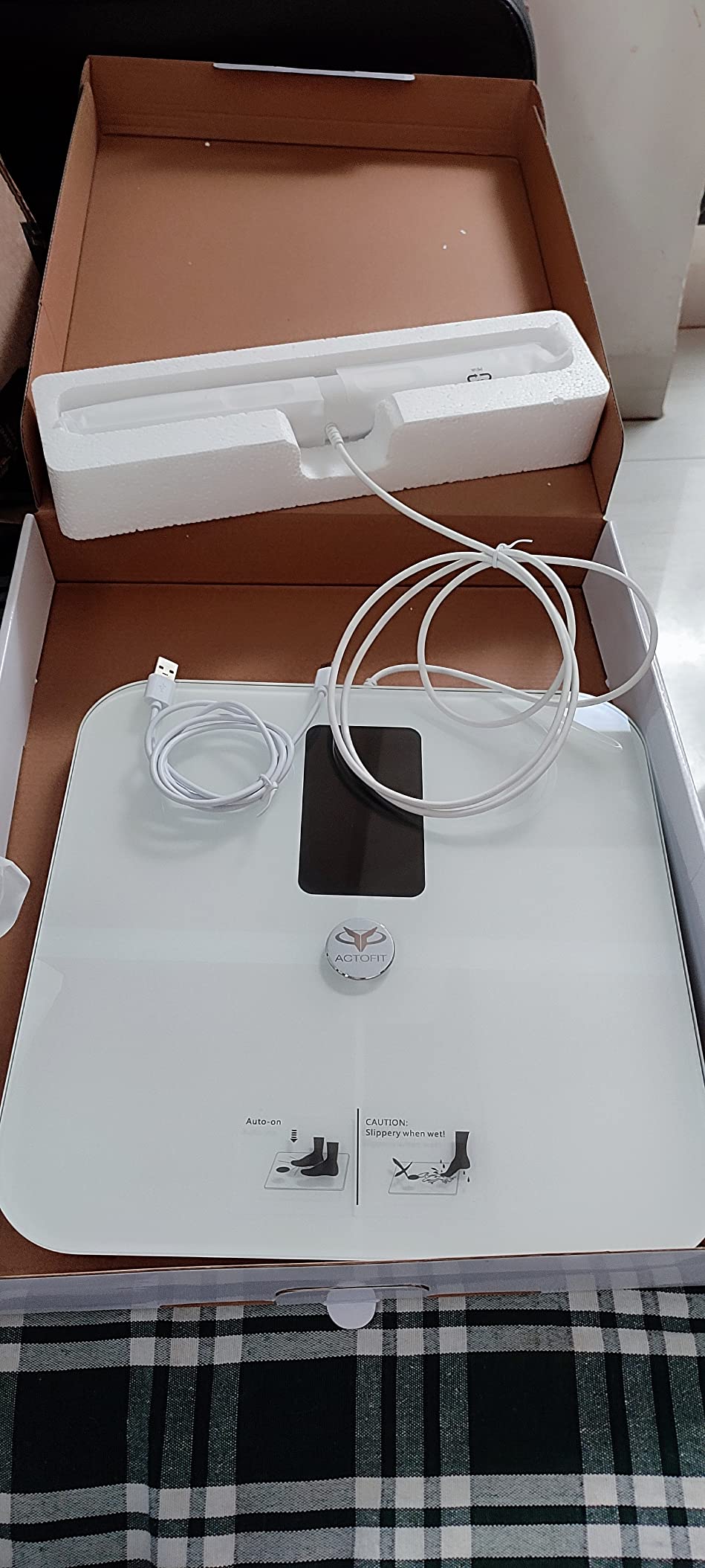 Actofit Body Fat Analyser Smart Scale Pro Max | Segmental Analysis ...