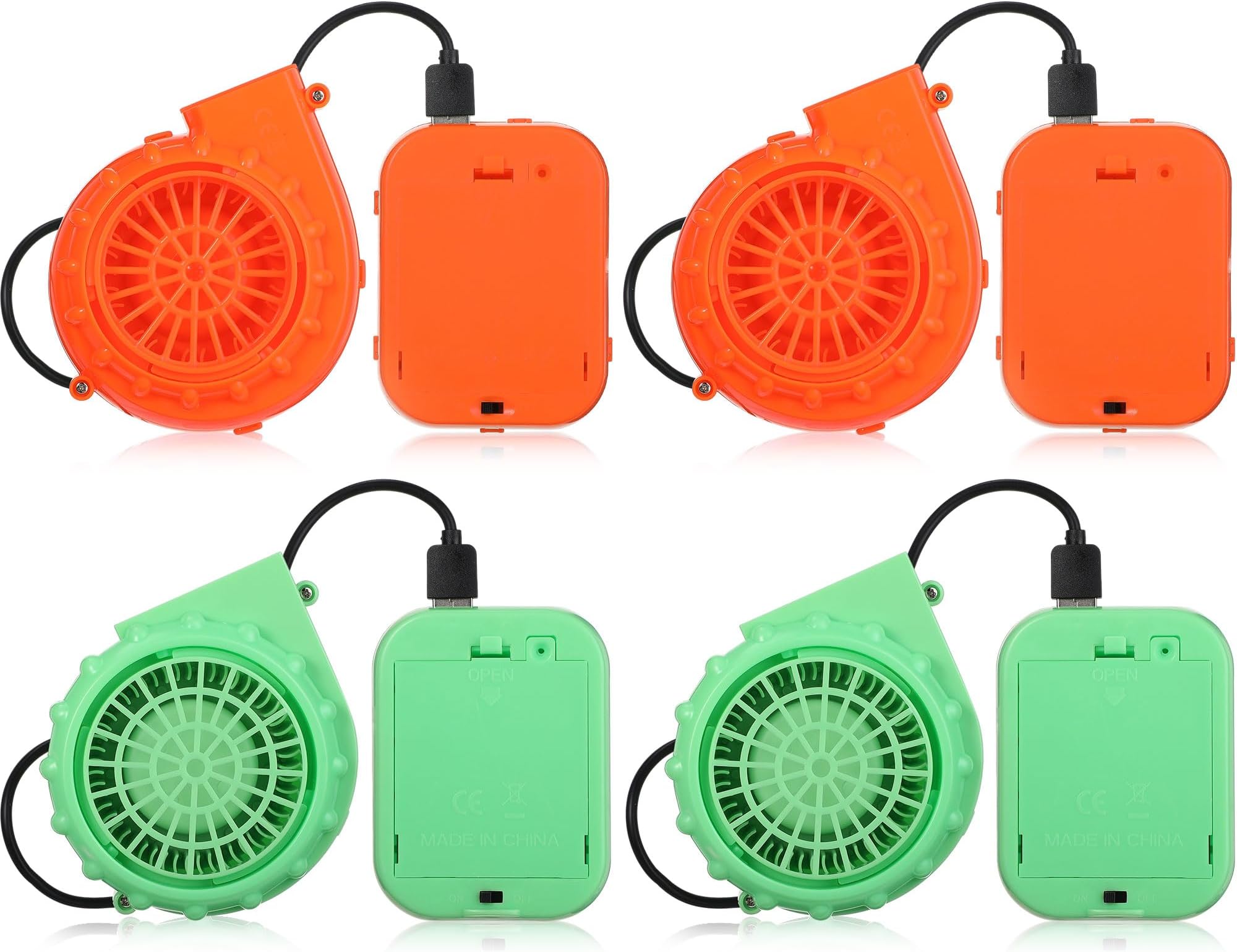 Amazon.com: Retisee 4 Pcs Inflatable Costume Fan Mini Blower Fan for ...