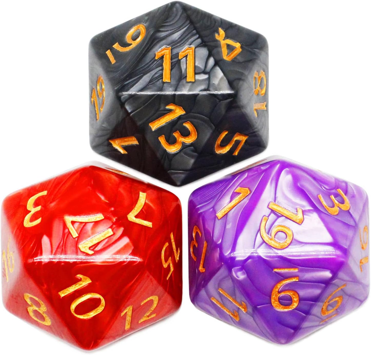 Amazon.com: Toy Vault 20-Sided Dice Storage Treasure Box, D20-Shaped ...