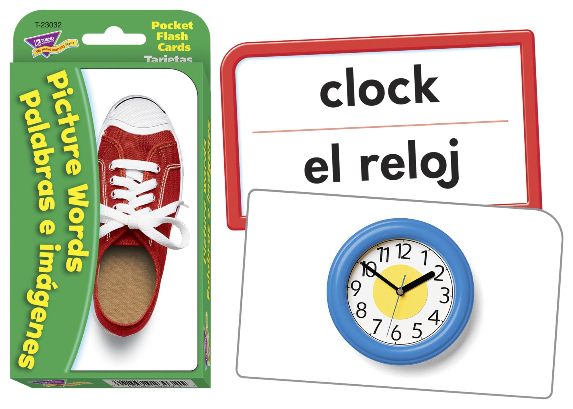 Spanish English Learning Cards Picture Words Palabras E Imágenes ...